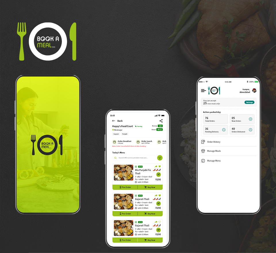 Book a Meal - CodeEpsilon